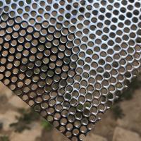 China Stainless Steel Micro Perforated Sheet Round hole Perforated Filter Mesh for sale