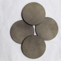 China Acid Resistant Multi Layer 316L Stainless Steel Sintered Filter Mesh for sale