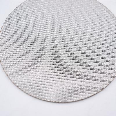 China Superior Acid Resistance Stainless Steel 316 Multi Layer Sintered Filter Screen Round Disc for sale