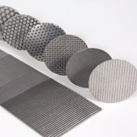 China Multi Layer High Filtration Sintered Mesh For Hydraulic Oil Filtration for sale