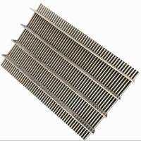 China Slotted Stainless Steel Wedge Wire Screen Filter Panel for sale