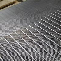 China Stainless Steel Wedge Wire Screen Panel Wedge Water Well Screen for sale