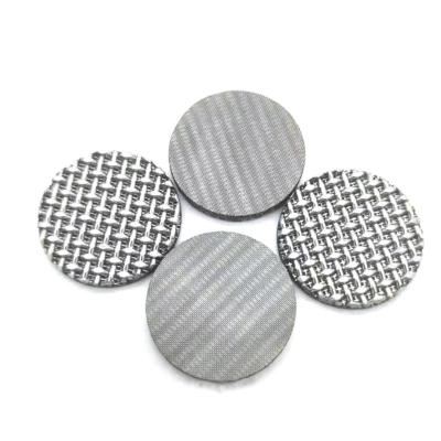 China Customization Stainless Steel 304 Sintered Mesh Filter Disc for sale