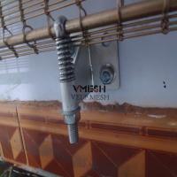 China Decorative Stainless Steel Cable Rod Woven Metal Wire Mesh For Facade Curtain for sale
