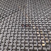 China Decorative Stainless Steel Flat Wire Woven Wire Mesh Panels For Building for sale