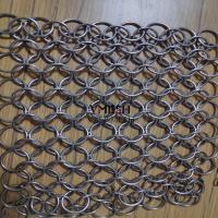 China Decorative Spiral Wire Mesh Spiral Wire Mesh Decorative For Partition for sale