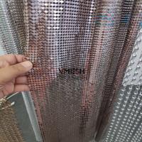 China Aluminum Coil Drapery Woven Wire Mesh Metal Curtain For Home Decoration for sale