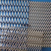 China Decorative Spiral Wire Mesh Spiral Wire Mesh Decorative For Partition for sale