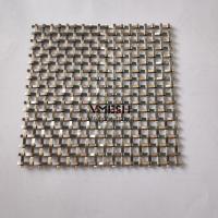 China 1mm-4mm Woven Stainless Steel Wire Mesh For Decorative Architecture Metal Customized for sale