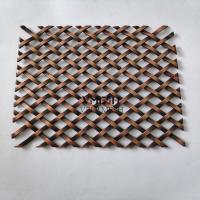 China Customized Antique Brass Stainless Steel Decorative Metal Wire Mesh for sale