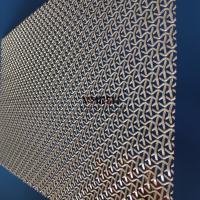 China Architecture Weaving Technique Wire Mesh Fabric For Decorative Cladding for sale