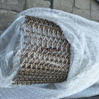China Powder Coating Aluminum Stainless Steel Crimped Woven Wire Mesh Decorative Wire Grilles for sale
