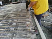 China Galvanized Expanded Metal Mesh Cement Pouring Formwork for Swimming Pool Construction for sale