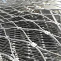 China Stainless Steel Wire Rope Cable Hand-Woven Net Handrail Decorative Protect Fence for sale