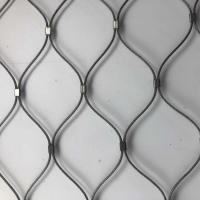 China Customized 7X7 and 7X19 Stainless Steel Ferruled Wire Rope Mesh for sale