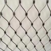 China Stainless steel Decorative Plants Climbing Support Wire Rope Mesh for sale
