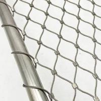 China Stainless steel Decorative Plants Climbing Support Wire Rope Mesh for sale