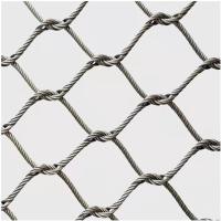 China Ferrule Type Woven Type Closed-Type Buckle Stainless Steel Rope Wire Mesh for Safety Protection for sale