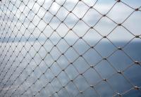 China Softness Stainless Steel Rope Wire Mesh with 60° Mesh Opening Angles and Galvanized Finish Polished for Building Protection for sale