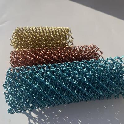 China Stainless Steel Alulinum Material Cascade Coil Drapery Wire Mesh Curtains for sale