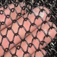 China Stainless Steel Alulinum Material Cascade Coil Drapery Wire Mesh Curtains for sale