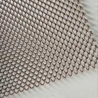 China Aluminum Wire Mesh Fabric Decorative Chain Link Wire Mesh Curtain for sale