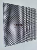 China Durable Customized Facade Cladding Wall Exterior and Interior Outdoor Metal Stainless Steel Security Woven Decorative Architectural Wire Mesh for sale