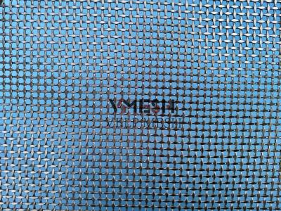China Durable Facade Stainless Steel Customized Decorative Crimped Woven SS304 Mesh Metal Decorative Mesh for sale