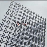 China Architectural Stainless Steel Crimped Mesh Decorative Woven Wire Metal Mesh Panel for sale