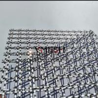 China Architectural Stainless Steel Crimped Mesh Decorative Woven Wire Metal Mesh Panel for sale