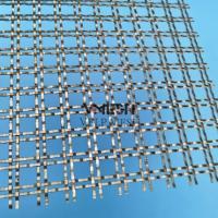 China Architectural Stainless Steel Crimped Mesh Decorative Woven Wire Metal Mesh Panel for sale