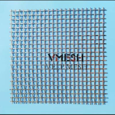 China Architectural Stainless Steel Woven Wire Mesh For Indoor Decor Wall for sale