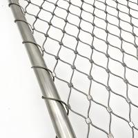 China Stainless Steel cable netting  for Safety Barrier and Fall Protection for sale