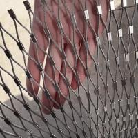 China Tensile Ferrule Crimped Wire Rope Mesh for Fall Protection for sale
