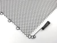 China Anti-deform Metal Design Stainless Steel 1.2mm Fireplace Mesh Screens for sale