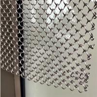 China Customized 6*6mm Hole Size Waterfall Decoration Net Divider Wall for sale