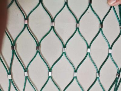 China Corrosion Resistant Stainless Steel Wire Rope Netting for Building Facade for sale