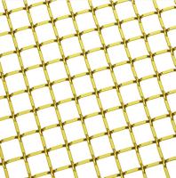 China Custom Architectural Metal Mesh Gold Finish Stainless Steel Woven Architectural Panel for sale