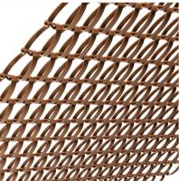 China Bronze Decorative Mesh Architecural SS Decoration Curtain For Metal Decorative Indoor Dividers for sale