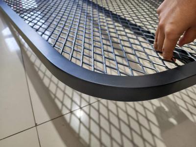 China Customized Powder Coated Galvanized Expanded Metal Mesh For Window Well Covers for sale