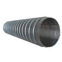 China 50 100 150 Micron V Shaped Stainless Steel Wire Pipe Wedge Wire Filter Mesh for sale