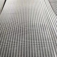 China Johnson Mesh Stainless Steel Flat Filter Panels Wedge Wire Screen For Oil Industry for sale