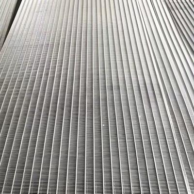 China Johnson Mesh Stainless Steel Flat Filter Panels Wedge Wire Screen For Oil Industry for sale