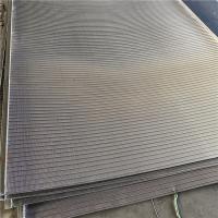 China Johnson Mesh Stainless Steel Flat Filter Panels Wedge Wire Screen For Oil Industry for sale