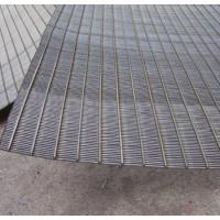 China Customized 304 Stainless Steel Wedge Wire Screens Panels For Mining Machinery for sale