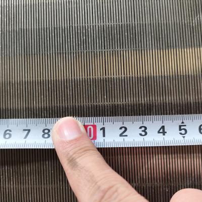 China 316 Stainless Steel Wedge Wire Screens High Efficiency Solid Separation Filter for sale