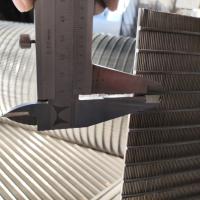 China 316 Stainless Steel Wedge Wire Screens High Efficiency Solid Separation Filter for sale