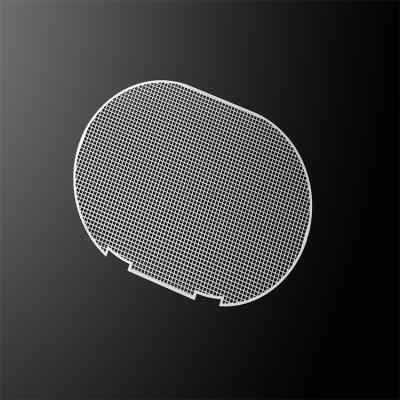 China Stainless Steel 304 316 Round Hole Design Etching Metal Mesh Filter for Fluid Filtration for sale