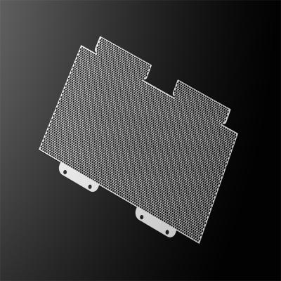 China Uniform Mesh Holes Etching Stainless Steel Mesh Filter Disc For Speaker Grill Cover for sale