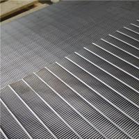 China Heavy Duty Stainless Steel Johnson Sieve Mesh Wedge Wire Filter Slot Screen for sale